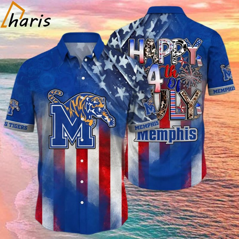 Memphis Tigers NCAA Independence Day Hawaiian Shirt - Hot Sale 2026