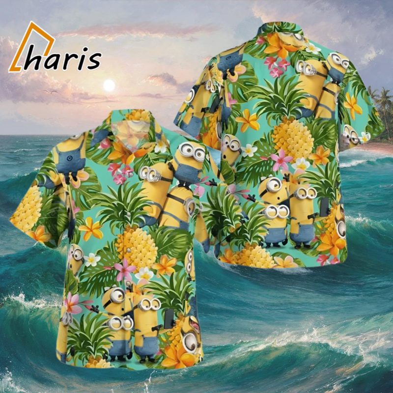 Minions Hawaiian Shirt For Movie Fan - Hot Sale 2025