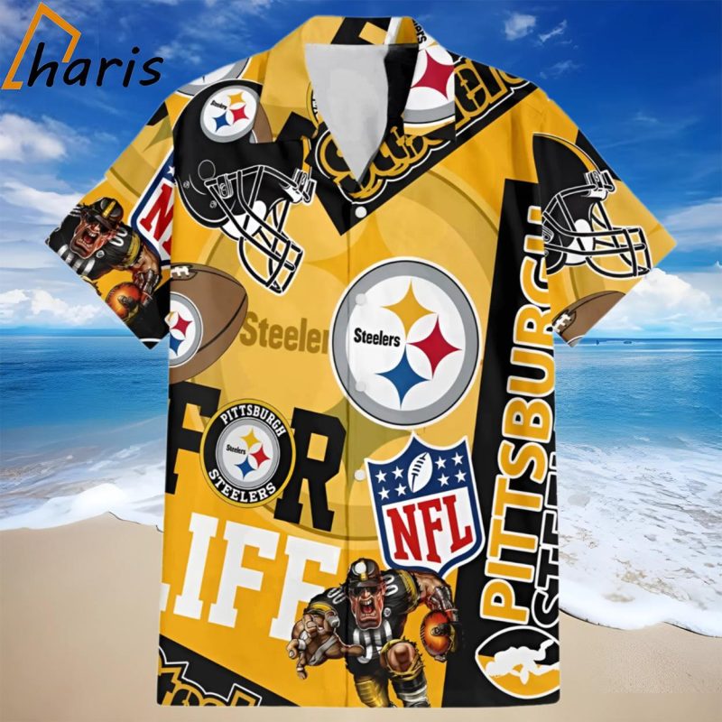 Pittsburgh Steelers NFL Summer Hawaiian Shirt - Hot Sale 2026