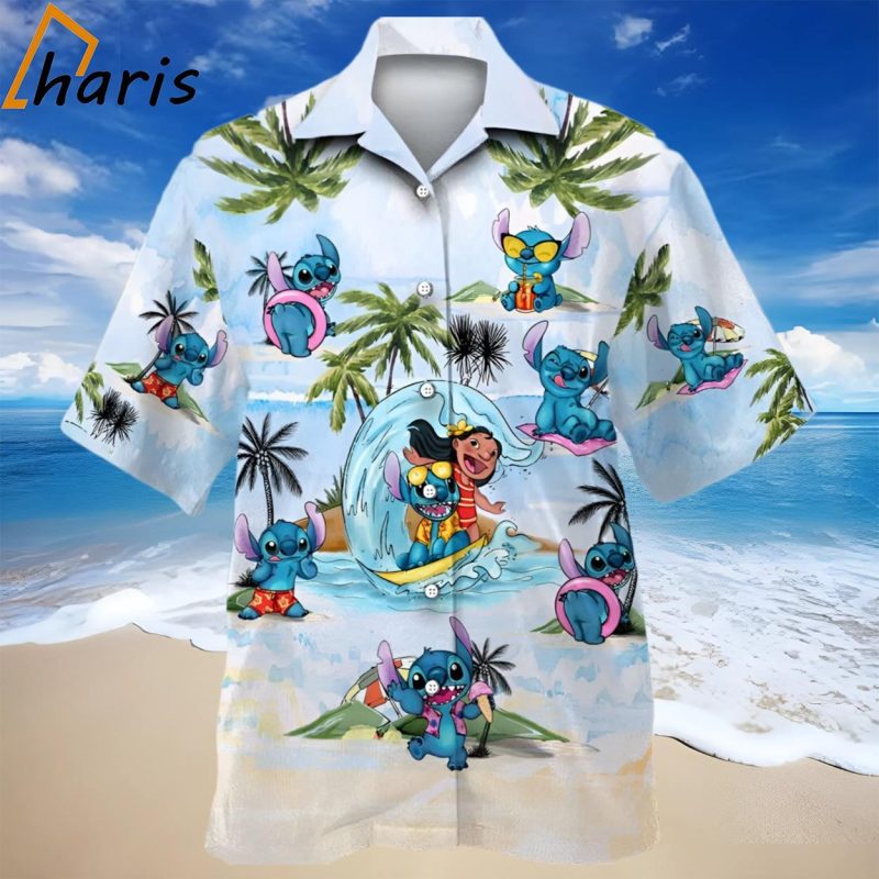 Stitch Lilo Hawaiian Shirt Lilo And Stitch Gift - Hot Sale 2025